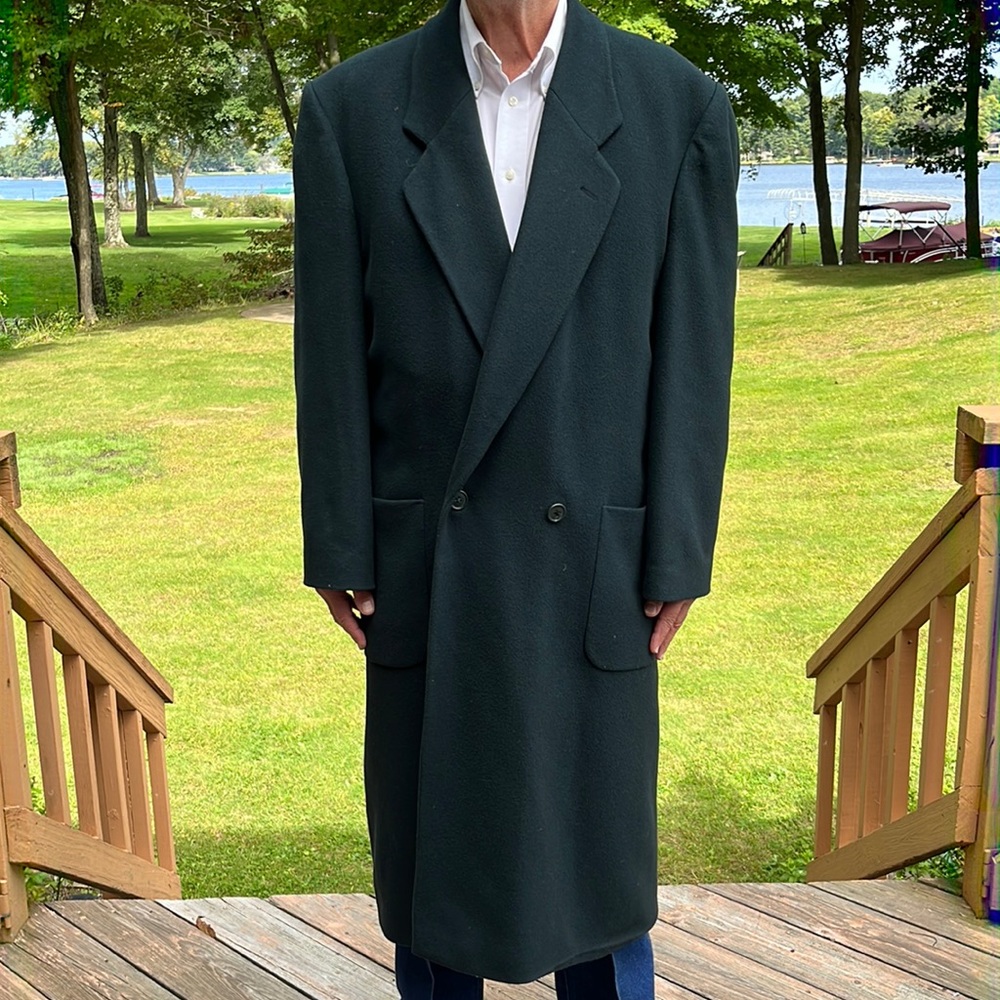 Bachrach Gorgeous Cashmere-Blend Long Winter Coat 40r - Gem